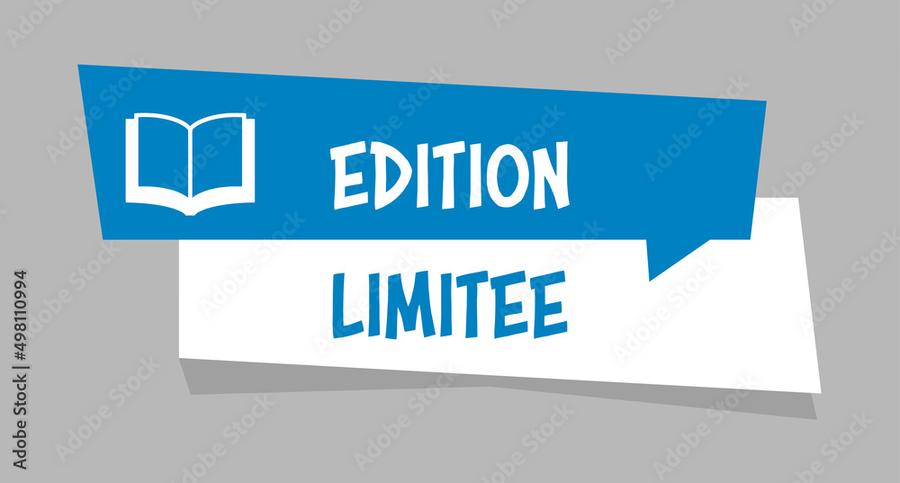 Logo édition limitée. Stock Vector | Adobe Stock