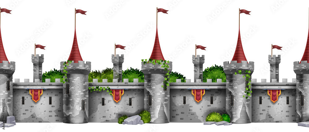 Castle Wall Clipart