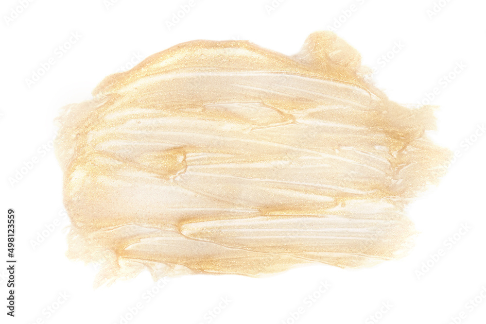 Face scrub smear texture. Cream skincare cosmetic. Organic stroke. Feet ...