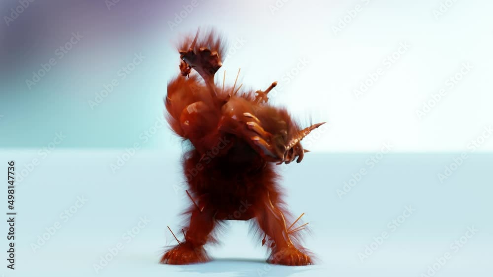 Creepy monster dance, demon dancing, african noodle dance, House and ...