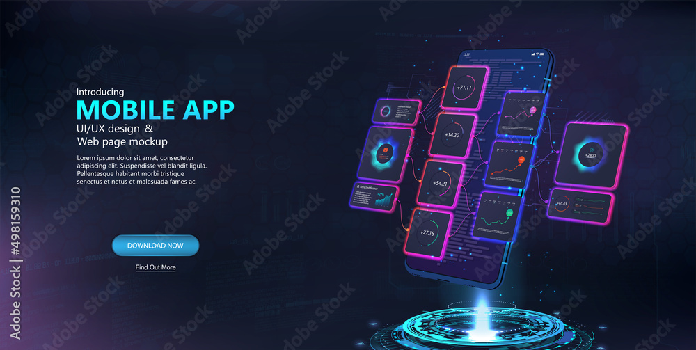 Toolkit UI, UX and optimization of the application, transitions, scenes ...