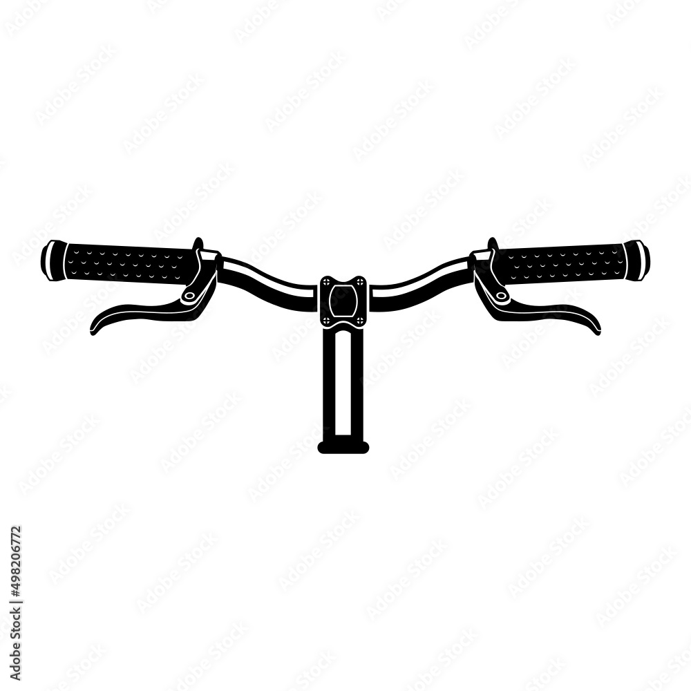 Bicycle Handle Stock Vector | Adobe Stock