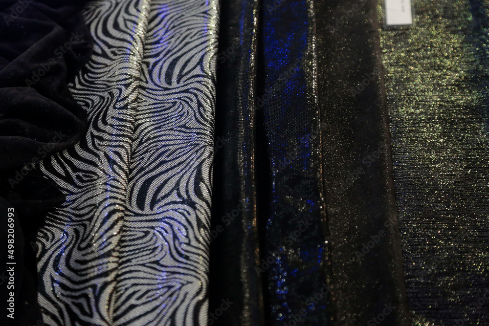 Fashion sustainable fabrics, textures details Stock Photo | Adobe Stock