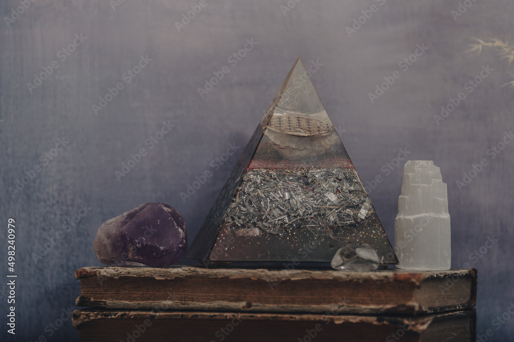 Fortune telling a deck of tarot cards with other fortune telling items ...