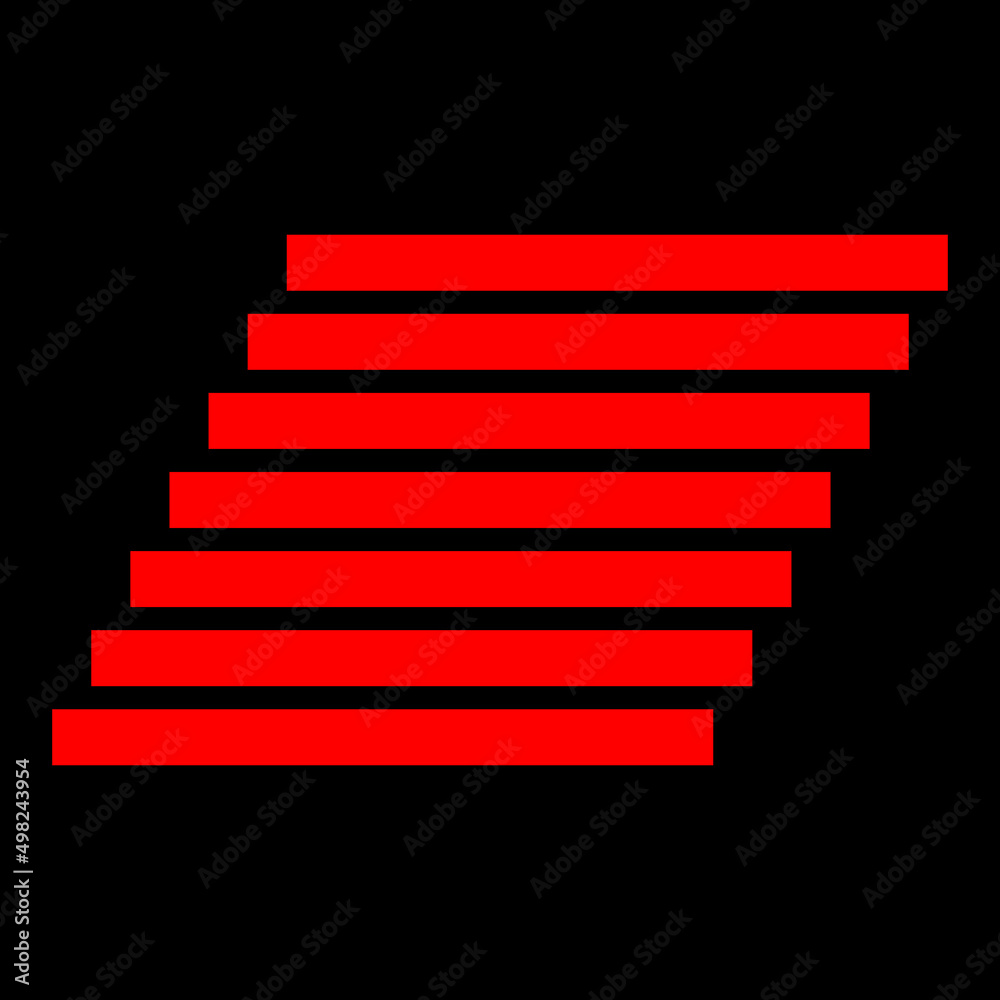 Hand drawn lines. Abstract pattern wave simple seamless, smooth pattern ...