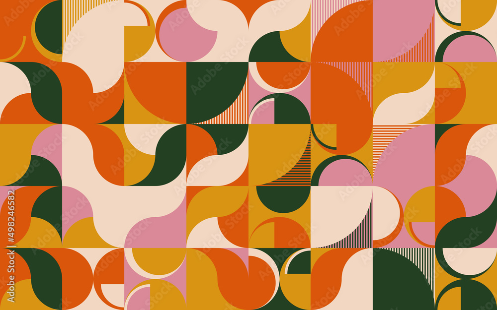 Scandi Art Made With Scandinavian Inspired Graphics Using Abstract ...