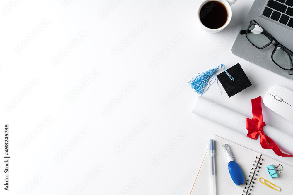 Poster Online learning and remote graduation ceremony commencement ...