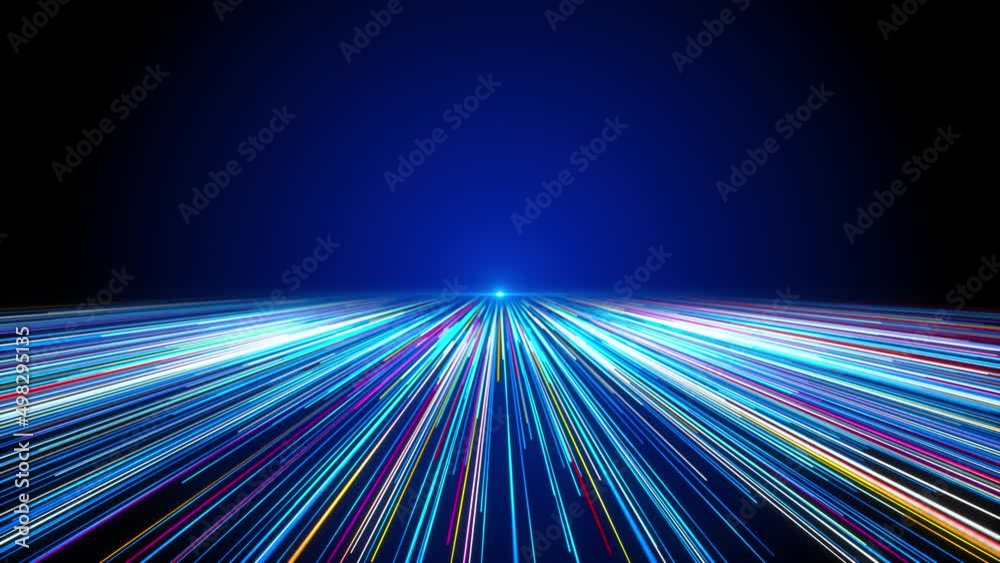 Neon Digital light Data transfer in network and internet high tech ...