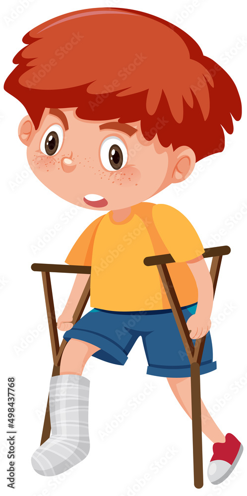 Hurt Leg Clipart