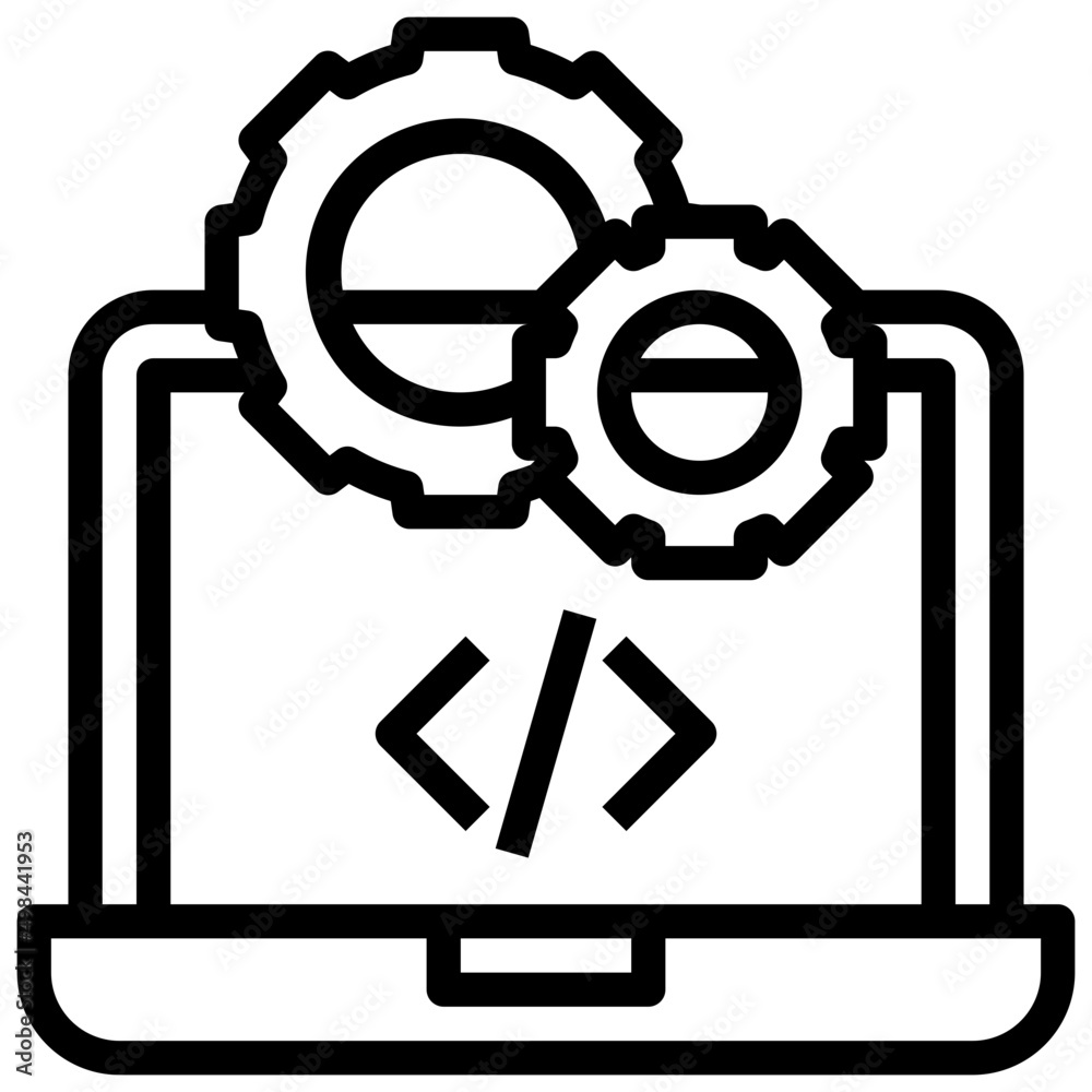software development outline icon Stock Vector | Adobe Stock software development outline icon Stock Vector | Adobe Stock