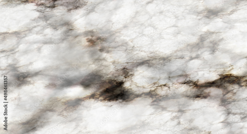 Stockillustratie White marble texture background with color veins ...