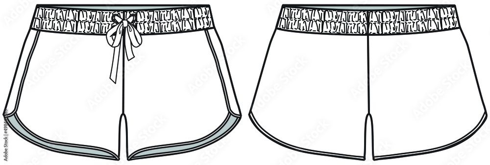 Athletic Shorts Clip Art