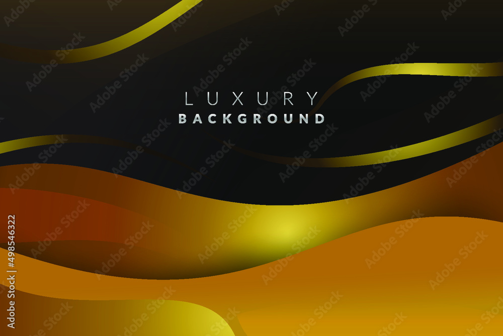 Abstract gold luxury background. Premium vector. Suitable for cover ...