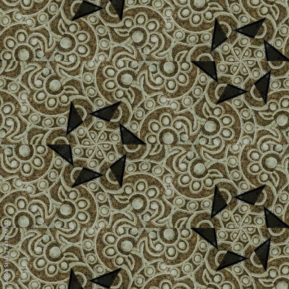 Tribal pattern texture for making traditional dress. Peruvian ethnic ...