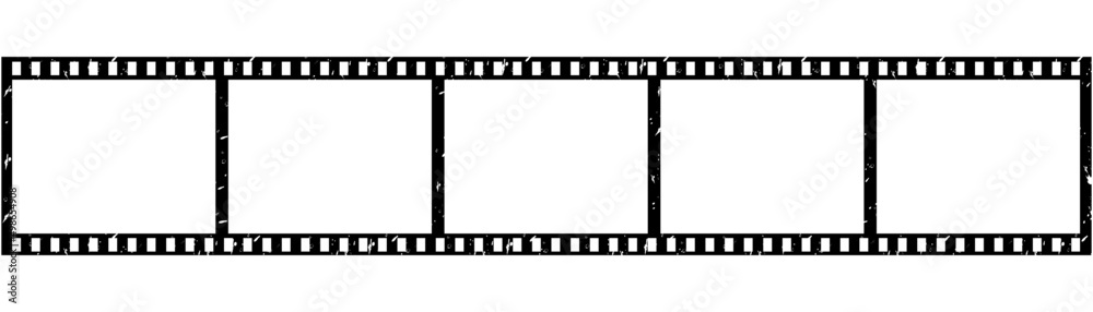 Retro film, great design for any purposes. Old retro cinema movie strip ...