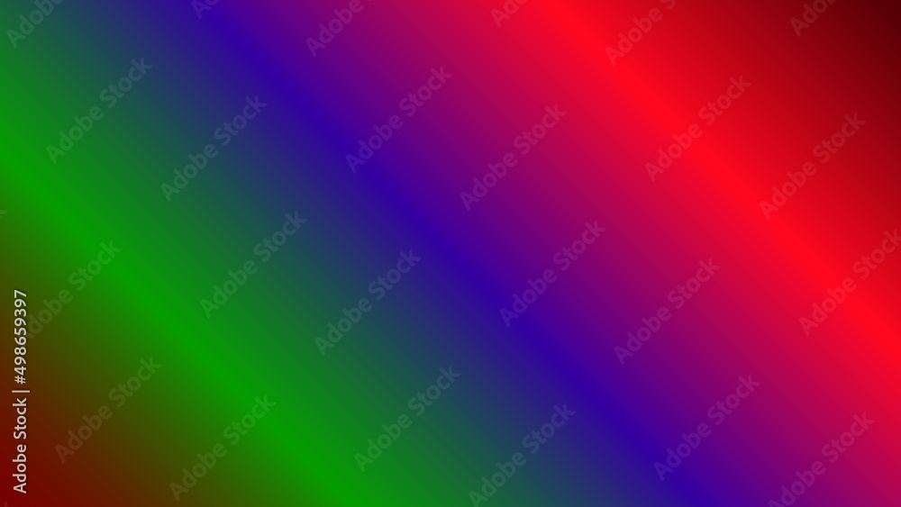 Abstract gradient background dark blue, green, red perfect for design ...