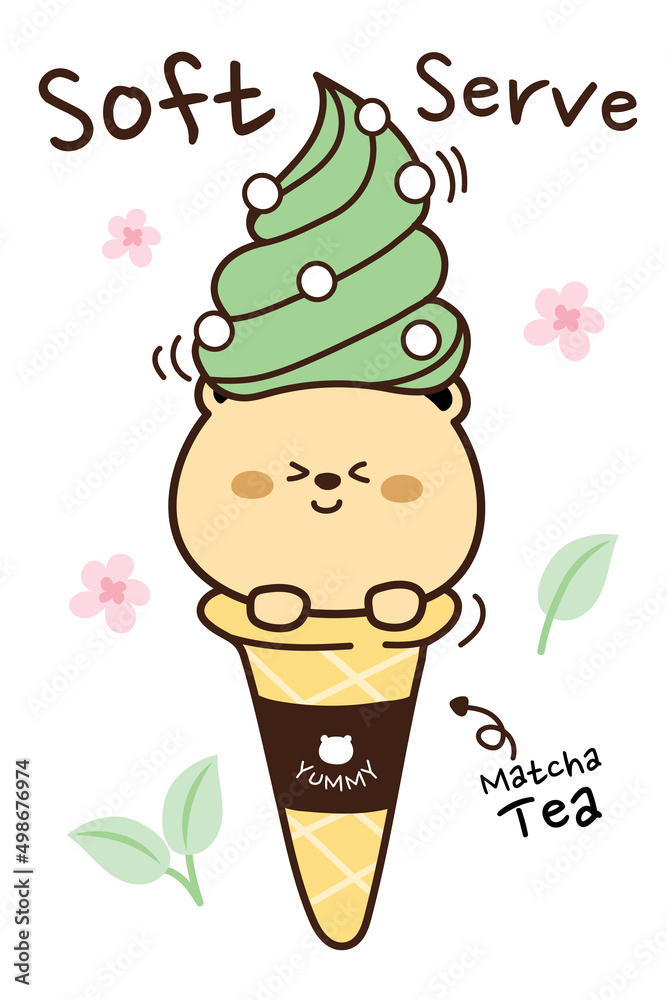 Cute Chibi Ice Cream