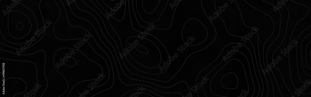 The stylized height of the topographic contour in lines and contours ...