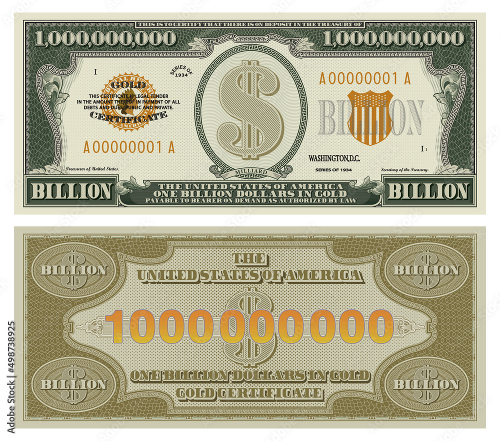 Billion Dollars In Gold