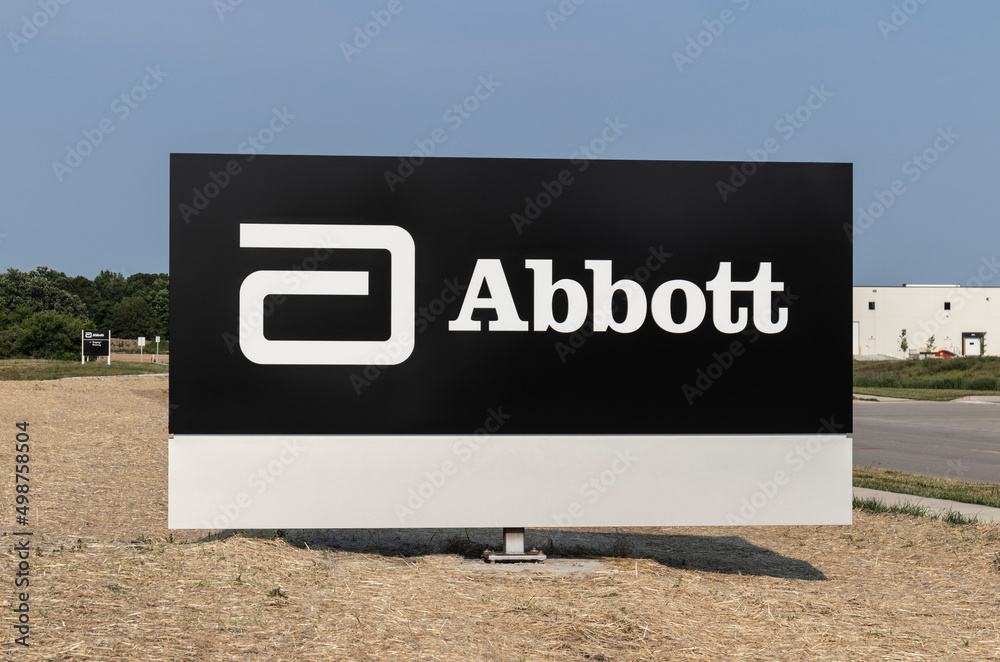 Abbott Laboratories manufacturing facility. Abbott Labs is a healthcare ...