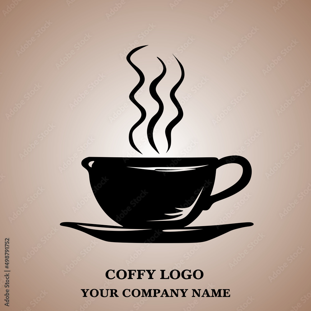 coffy logo Stock Illustration | Adobe Stock