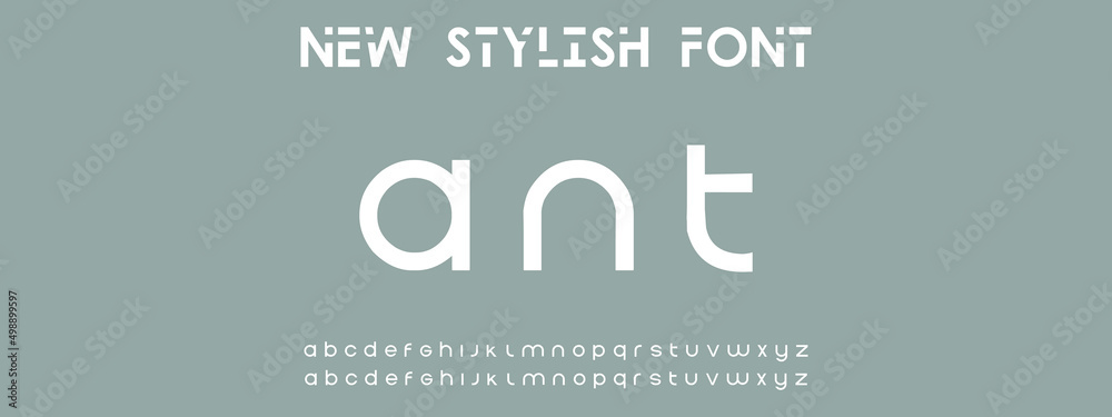 modern, luxury and tech alphabets letter set design. amazing typeface ...