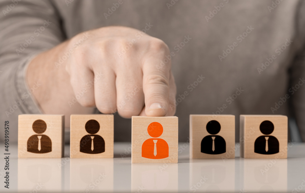 HR, Human resources and team completing. Human resources and CEO ...