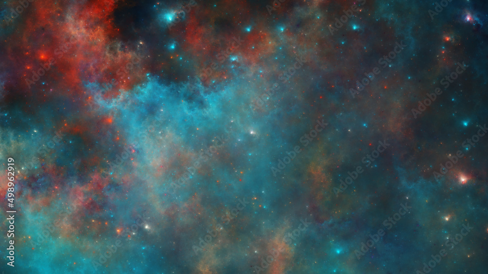 fictional nebula - nightwave nebula - sci-fi and gaming background ...
