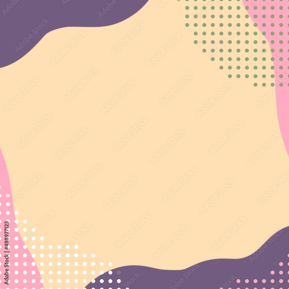 Abstract square aesthetic background, minimalist copy space design with ...