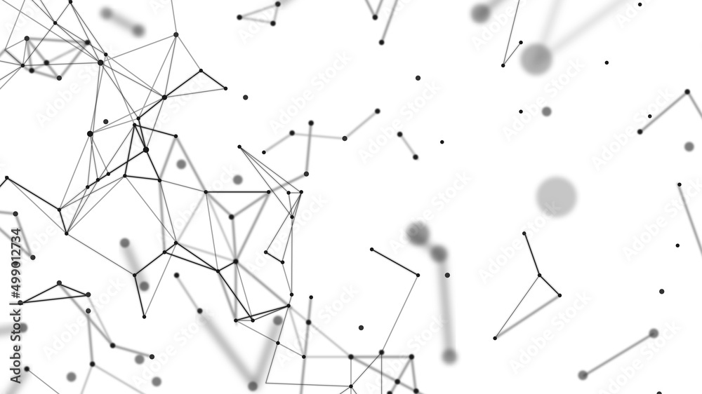 Vector halftone abstract background. Design of plexus lines. Texture of ...