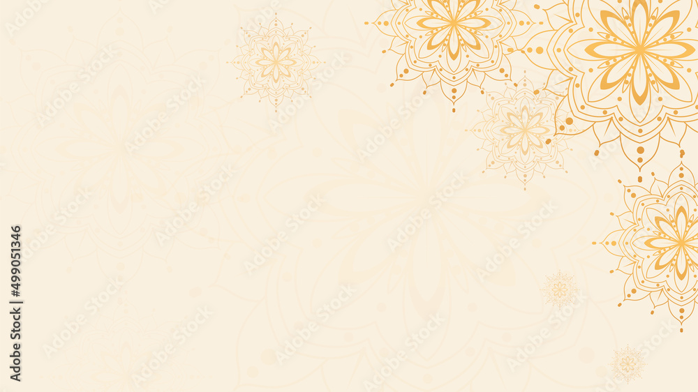 elegant background with mandala Stock Vector | Adobe Stock