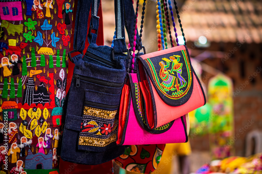 The village of Pipili, Puri at Odisha is well known for its applique ...