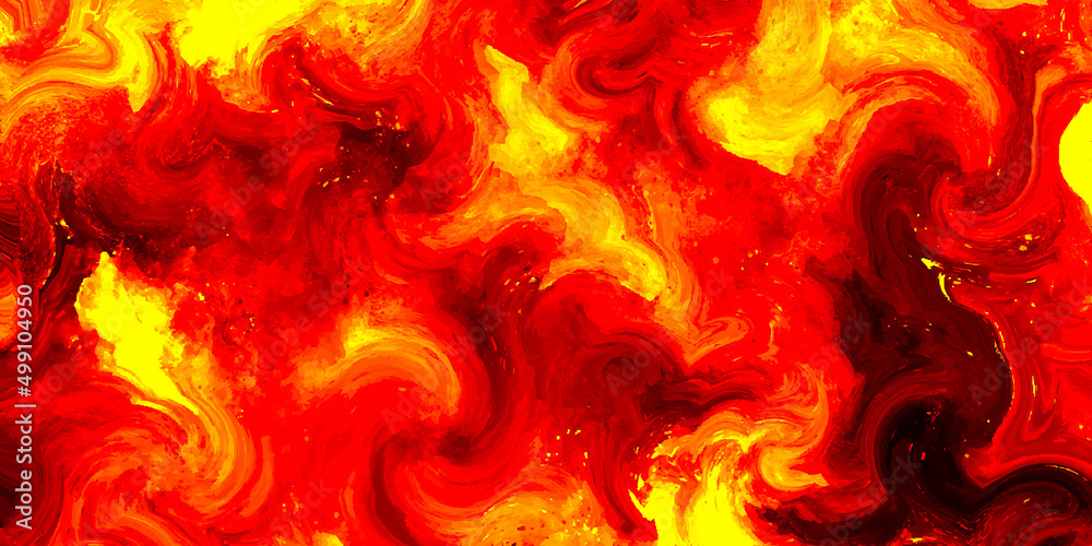 Fire flames lava liquid marble backdround vector design and background ...
