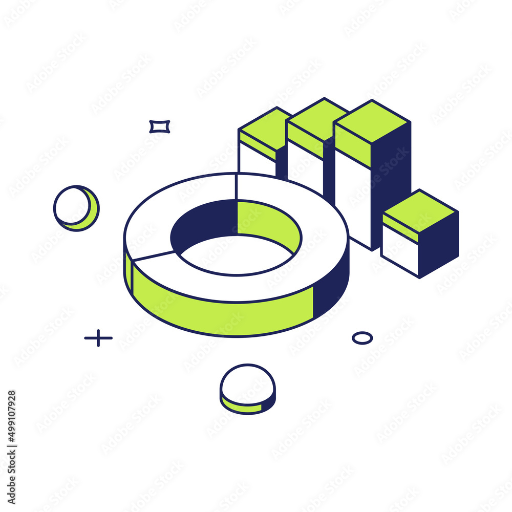 Customers feedback analyzing chart diagram service satisfaction ...