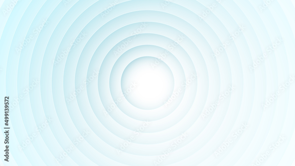 Blue background. Abstract circle paper art design. Vector illustration ...