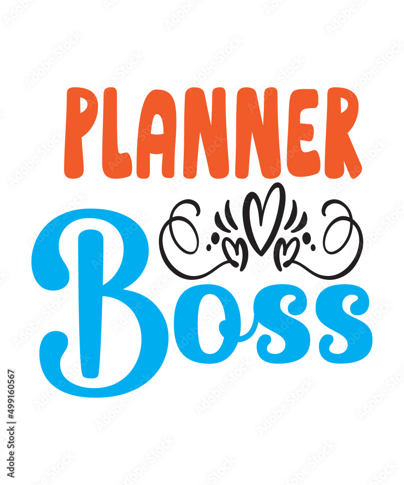 Planner SVG Bundle, SVG Planner Bundle, Planner svg bundle, Planning ...