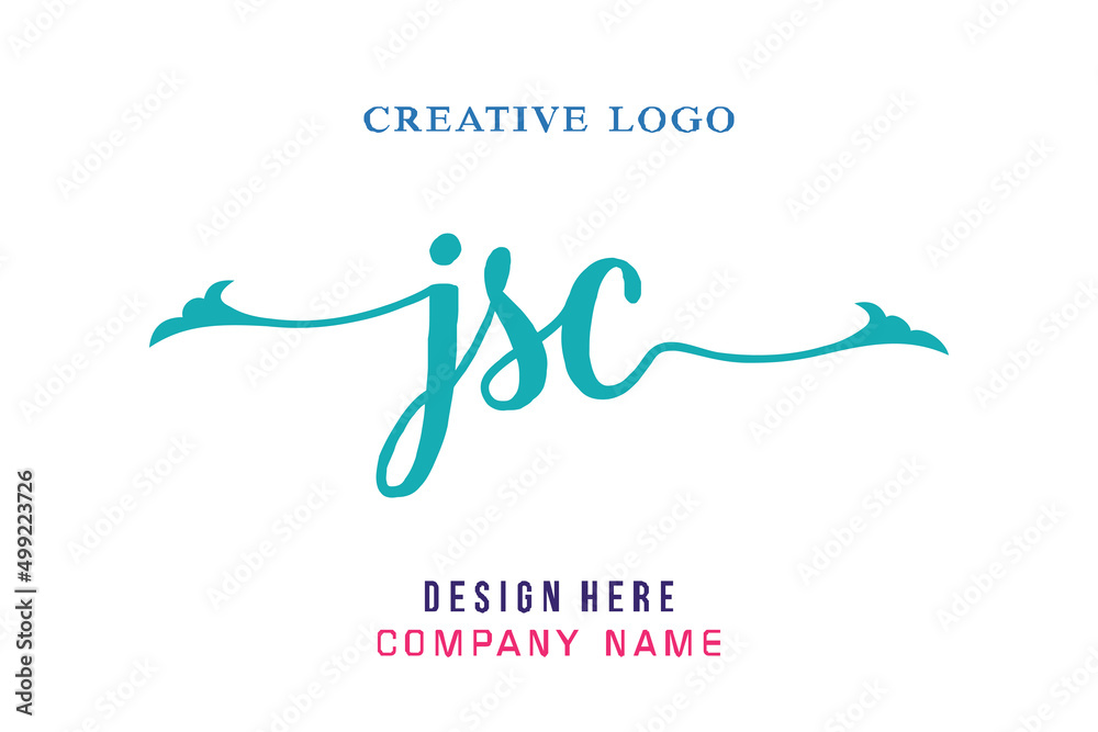 JSC lettering logo is simple, easy to understand and authoritative ...