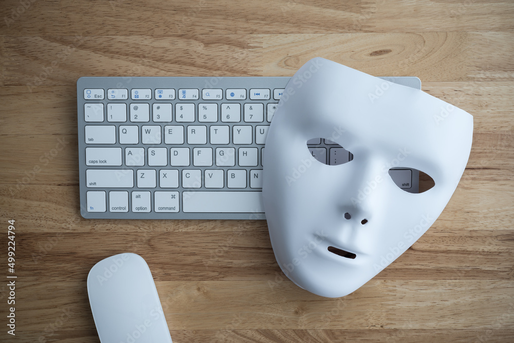 Cybercrime Logo Mask