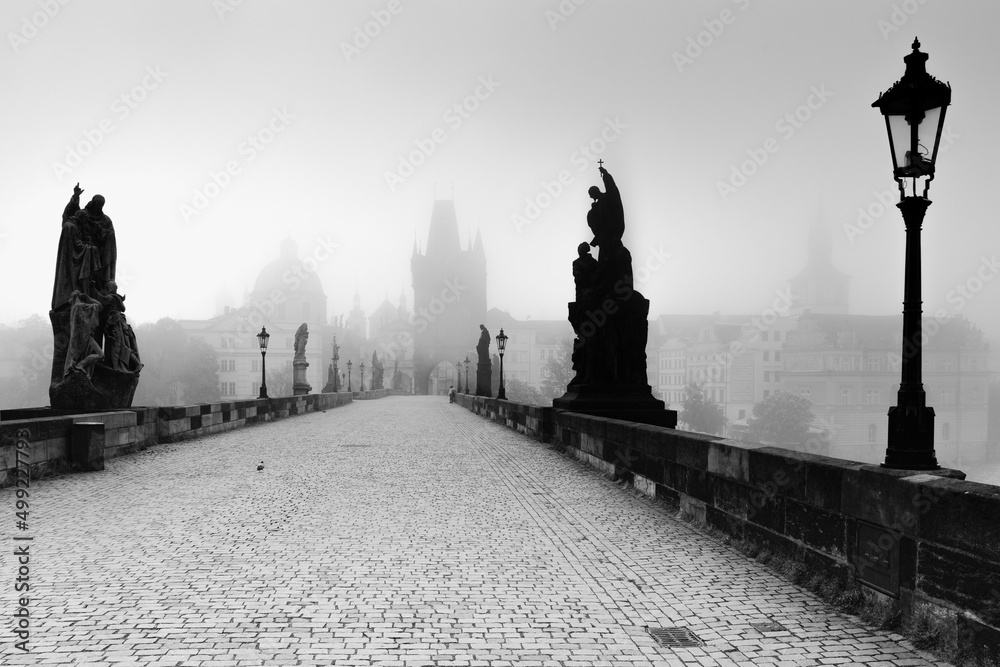 Charles Bridge is the oldest standing bridge over the Vltava River in ...