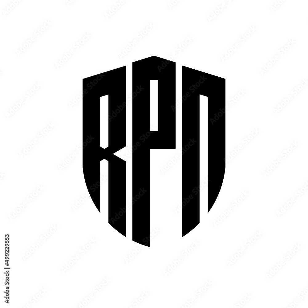 RPN letter logo design. RPN modern letter logo with black background ... RPN letter logo design. RPN modern letter logo with black background ...