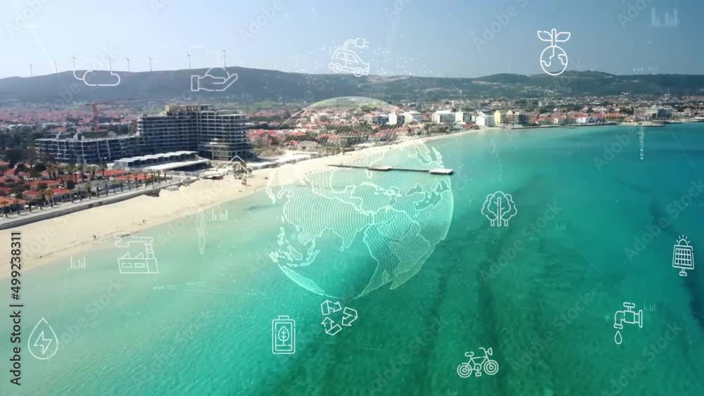 Environmental technology concept. Sustainable development goals. SDGs ...