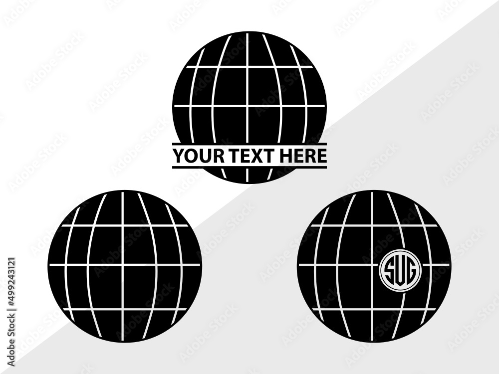 Earth Monogram SVG | Planet Svg | World Svg | Space Svg | Universe Svg ...