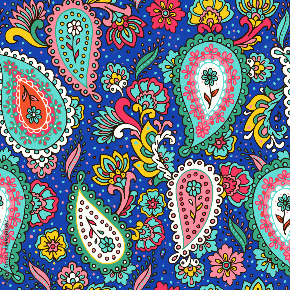 Colorful Paisley Patterns