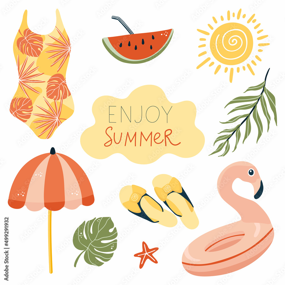 Summertime Sun Clipart