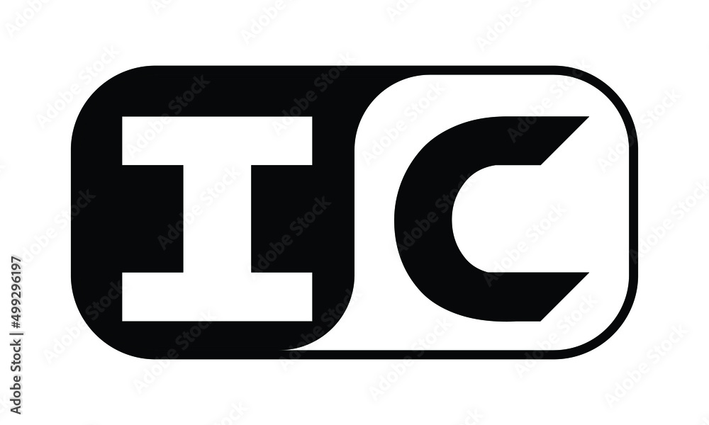 IC wi-fi shape logo design vector template | monogram logo | abstract ...