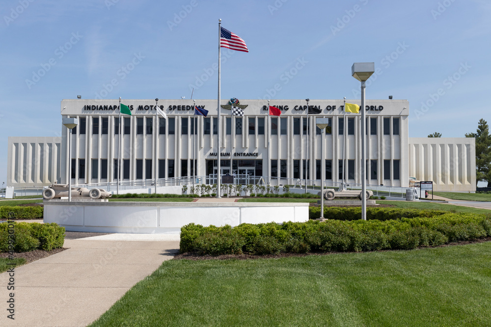Foto de Indianapolis - Circa May 2021: Indianapolis Motor Speedway Hall ...