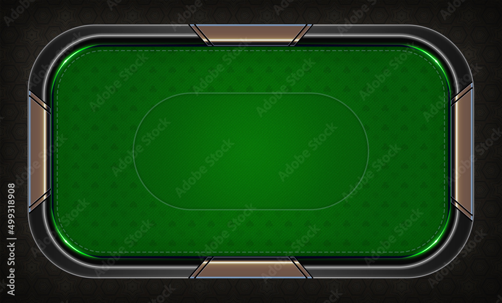 casino green table. Poker Table. Banner background, Stock Illustration ...