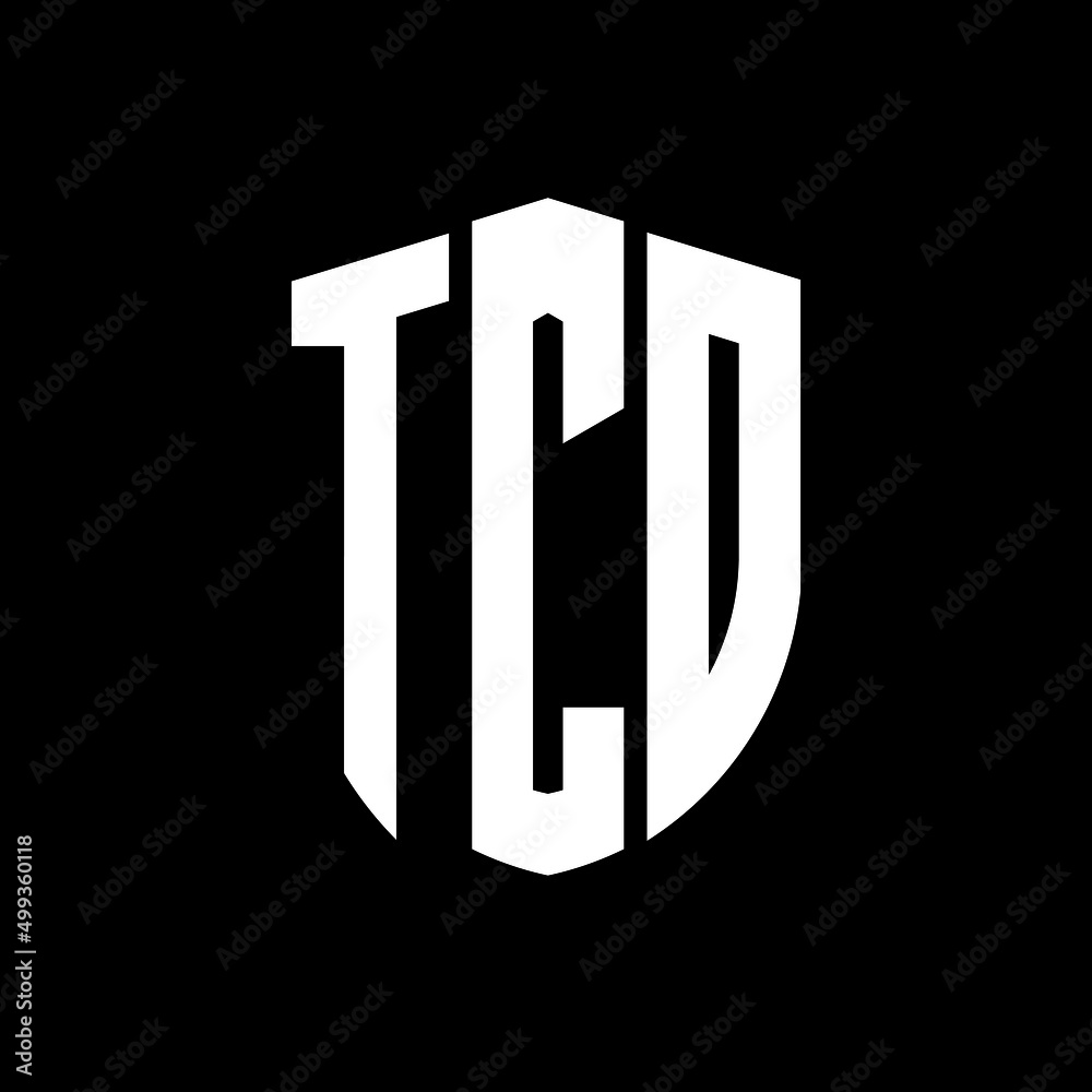 Vecteur Stock TCO letter logo design. TCO modern letter logo with black ...