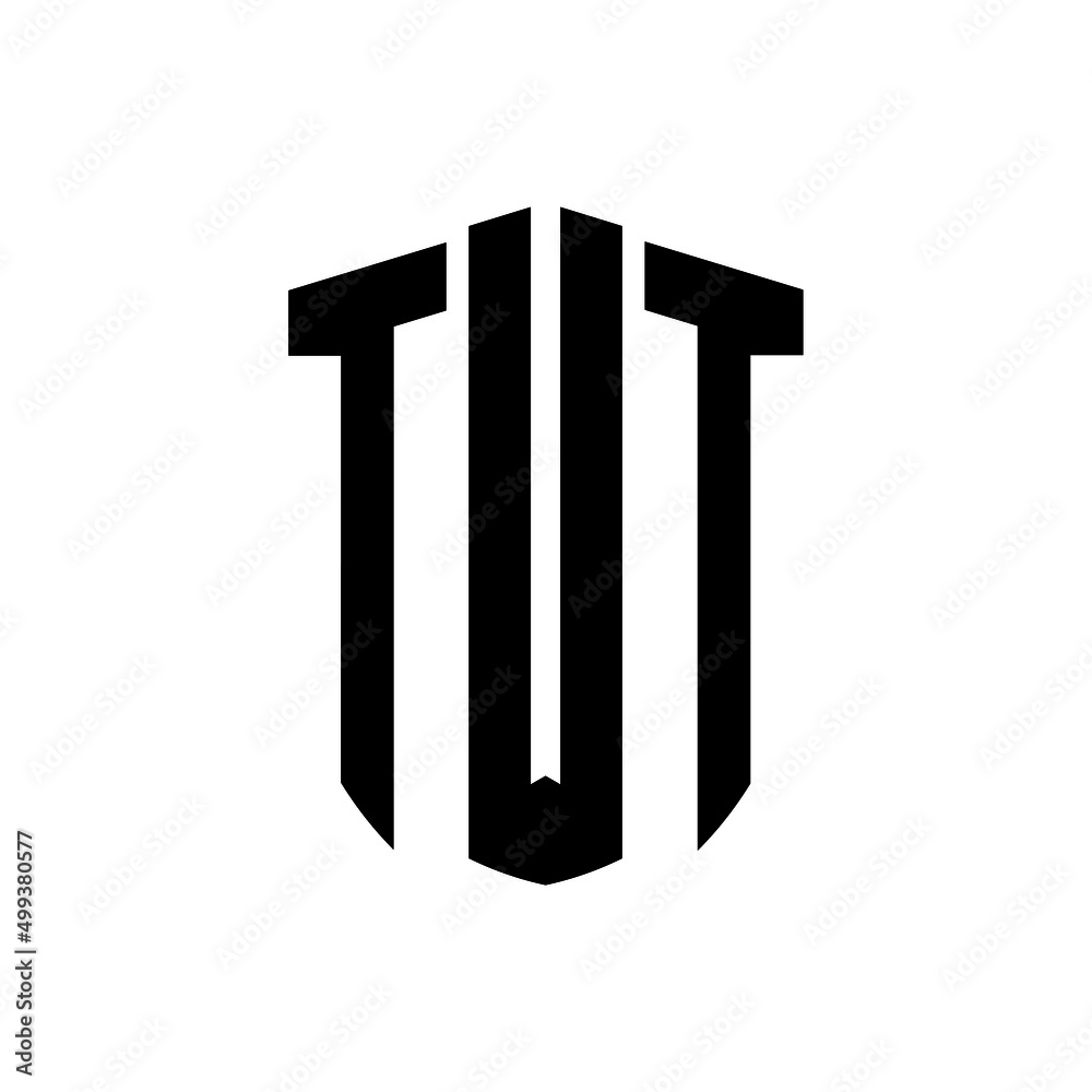 TVT letter logo design. TVT modern letter logo with black background ...