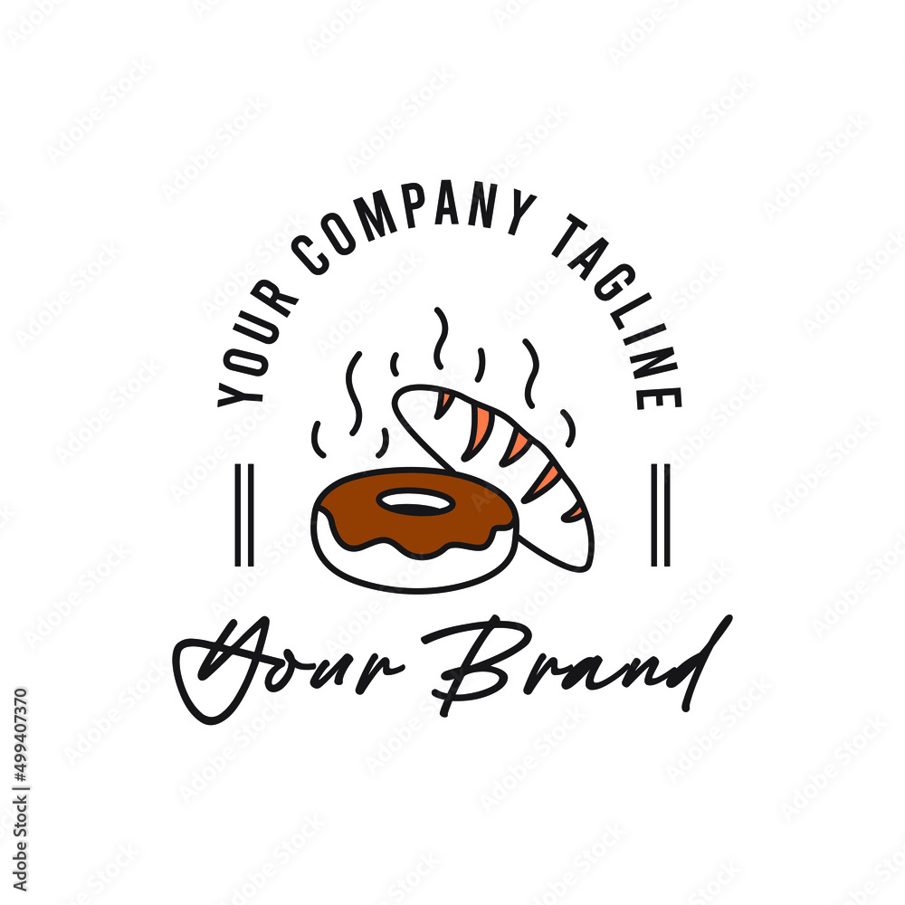 cake shop logo, cake brand, cafe cake illustration for shop, poster ...